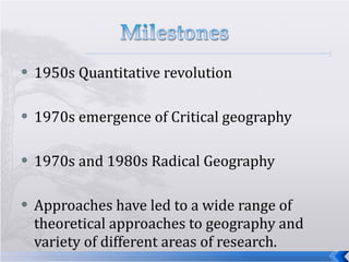 A Guide to Human Geography | PPT