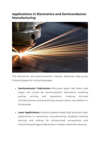 A Guide to Industrial Gases- Key Applications in Manufacturing and ...