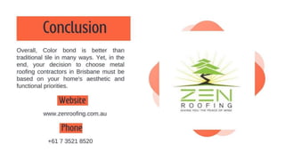 Home Roof Replacement in Brisbane | Zen Roofing | PPTX