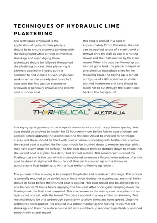 A Guide To Internal Lime Plastering | PDF