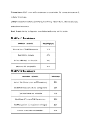 A Guide to Interpreting FRM Results Zell | PDF