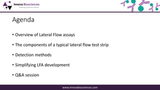 A guide to lateral flow immunoassay development | PDF