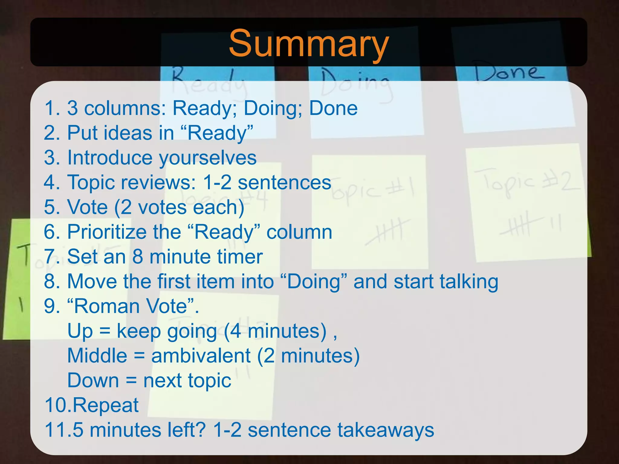 A guide to LEAN COFFEE | PPTX | Food & Drink