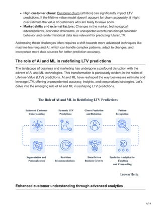 A guide to LTV prediction using machine learning | PDF