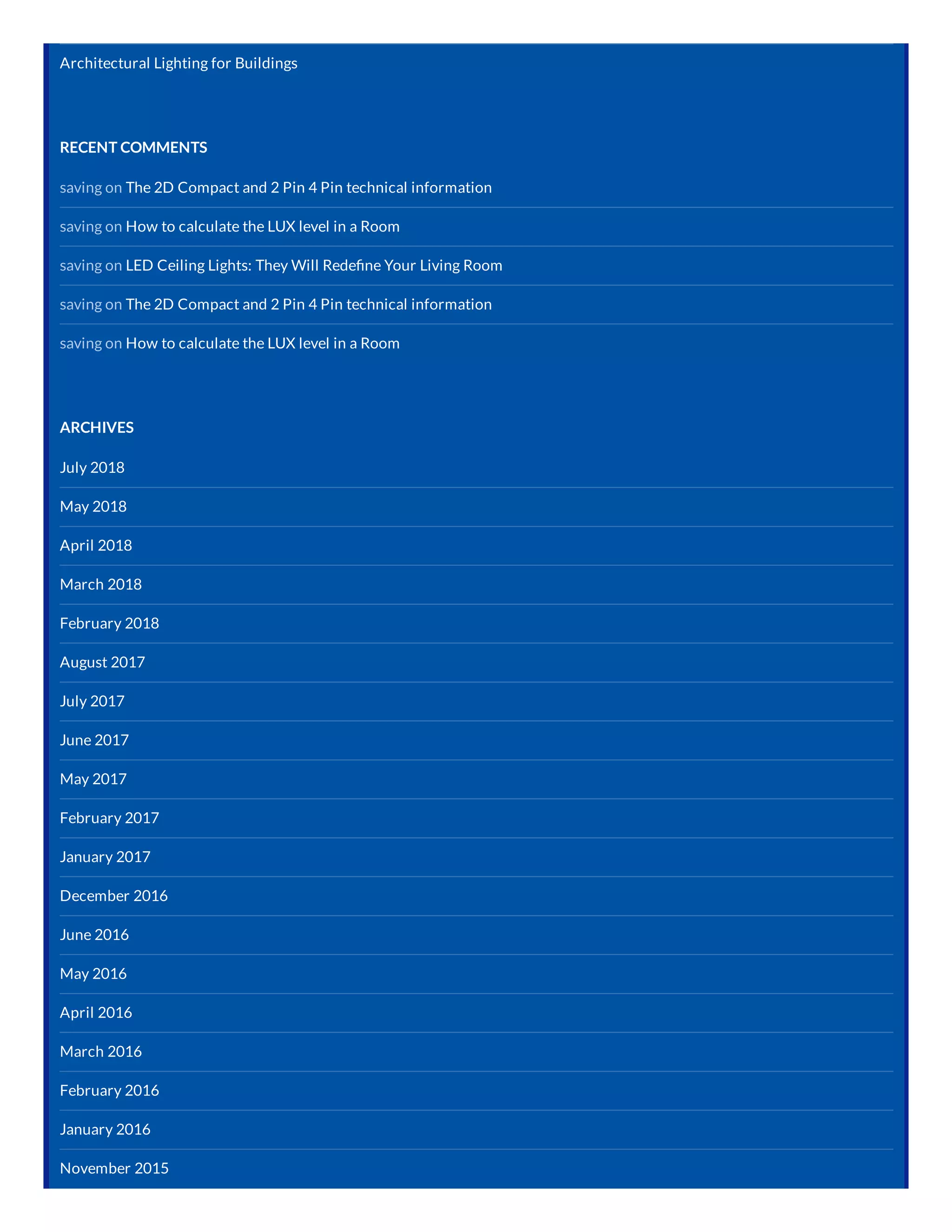 A guide to lux levels | PDF