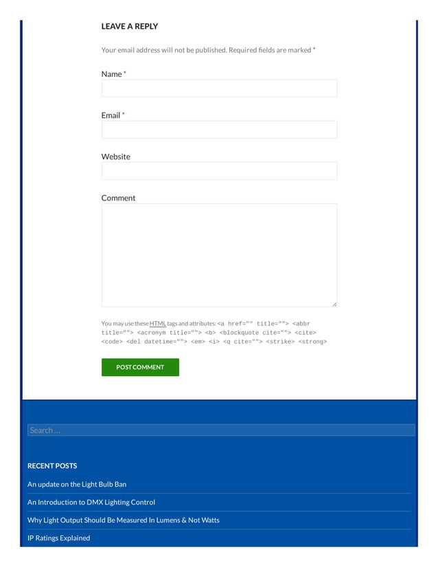 A guide to lux levels | PDF