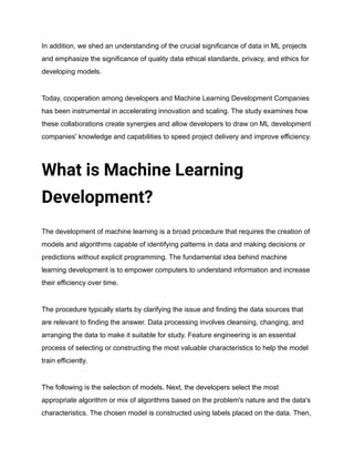 A Guide to Machine Learning Developer in 2024.pdf | Artificial ...