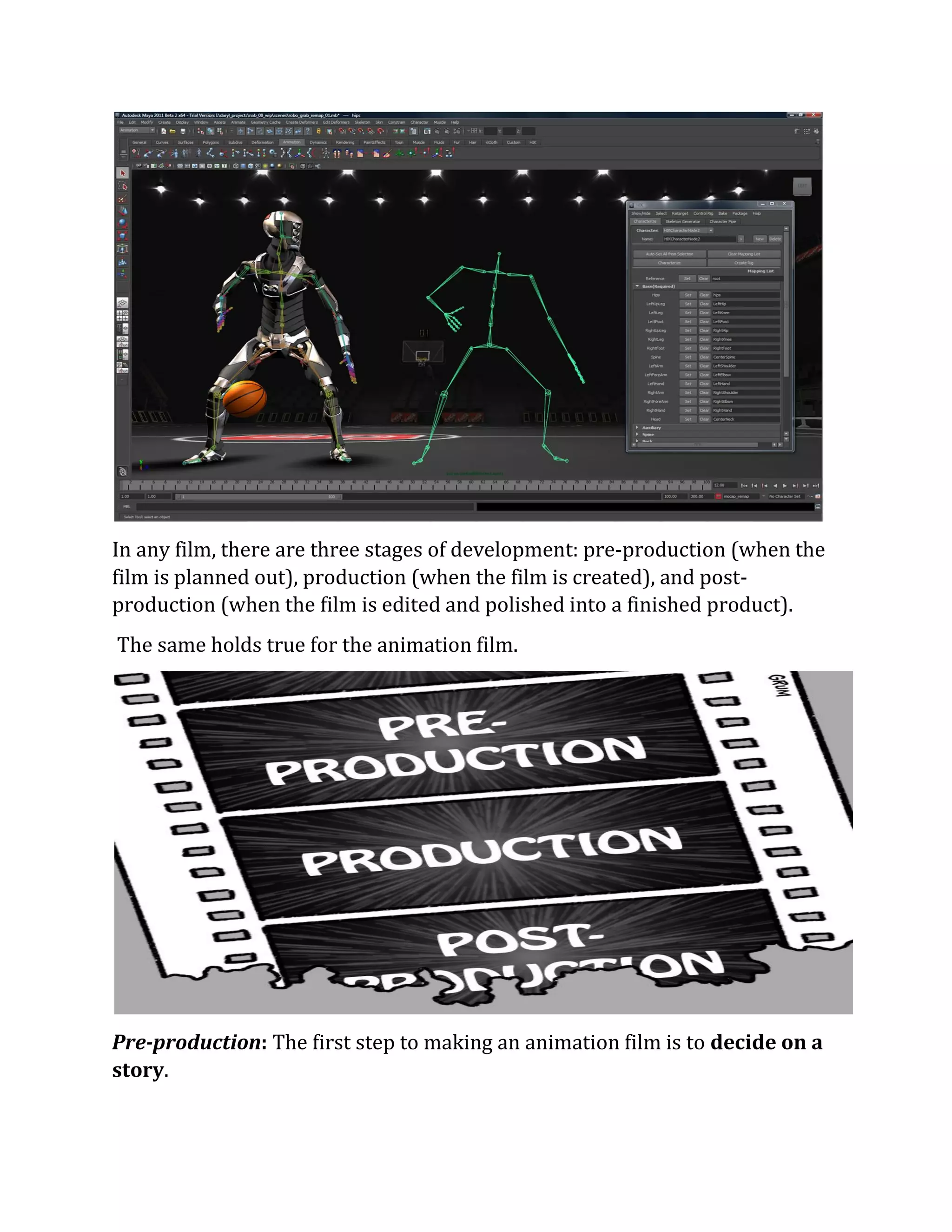 A guide to make your own film animation short film | PDF