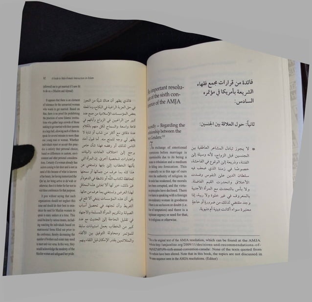 A guide to male female interaction in islam by dr hatem al haj | PDF