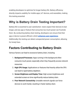 A Guide to Mastering Battery Drain Testing.pdf