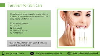 A Guide to Mesotherapy and Its Uses | PPTX | Skin Care | Beauty