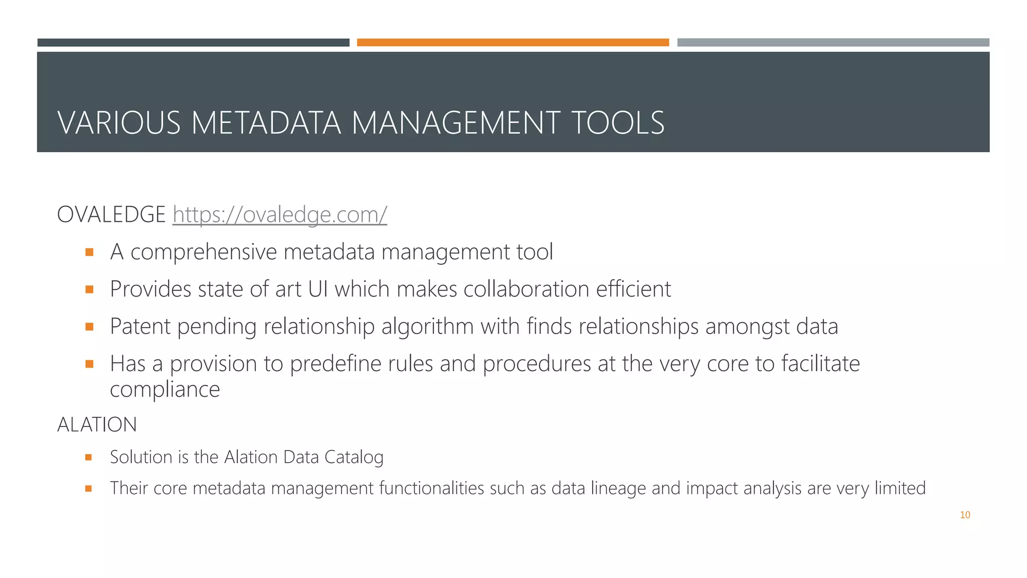 A Step-by-Step Guide to Metadata Management | PPTX