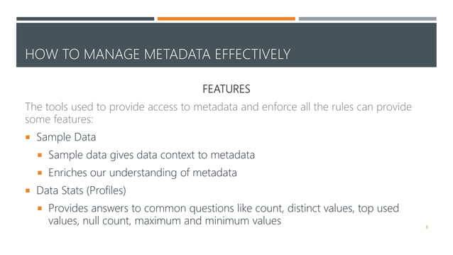 A Step-by-Step Guide to Metadata Management | PPTX