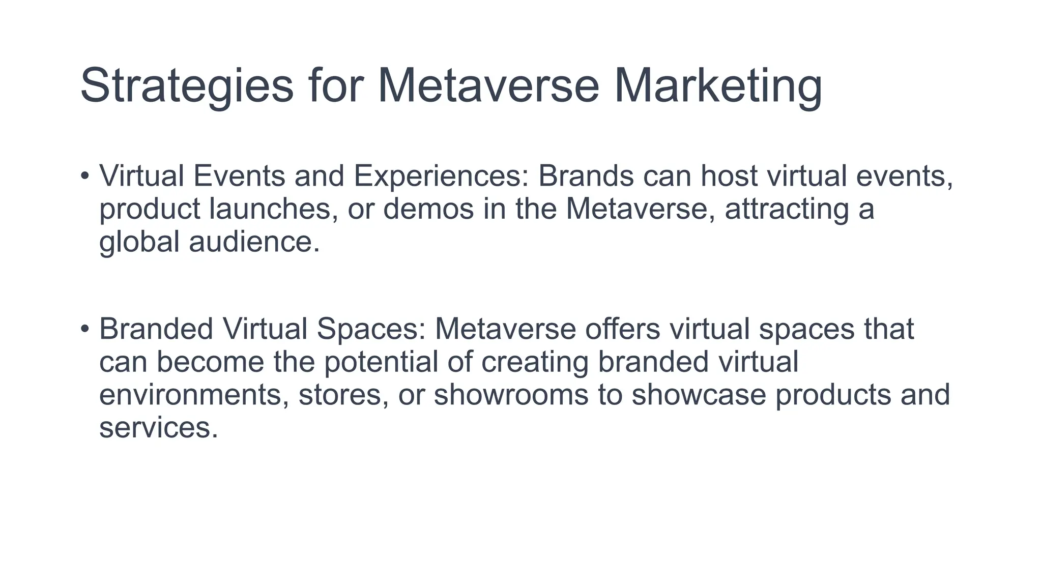 A Guide To Metaverse Marketing | PPTX