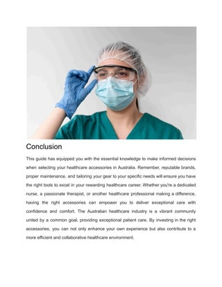 A Guide to Must-Have Healthcare Accessories in Australia.pdf