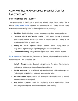 A Guide to Must-Have Healthcare Accessories in Australia.pdf