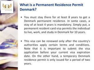 A Guide to Obtain Danish Permanent Residence Visa_CredasMigrations ...