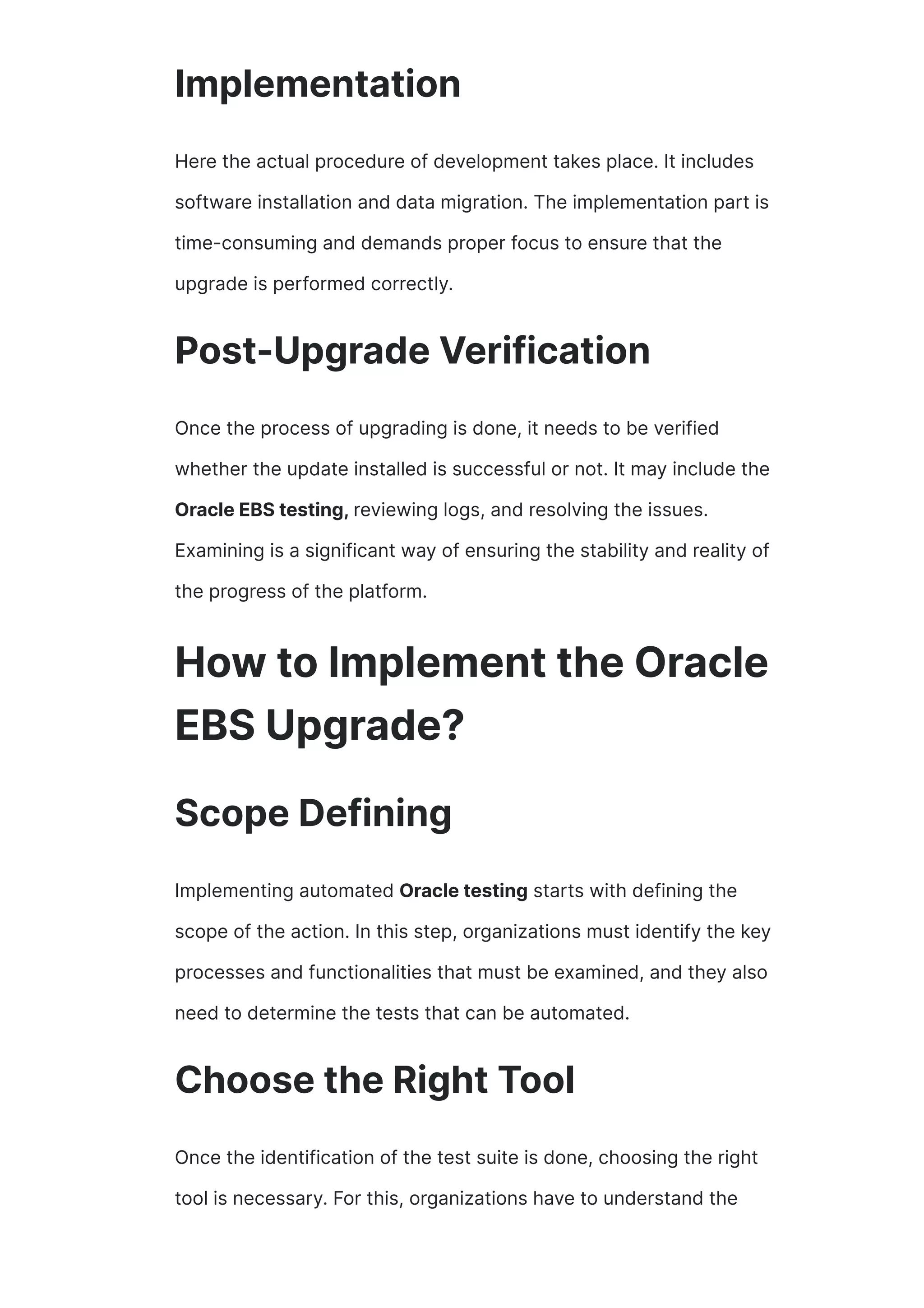 A Guide to Oracle EBS Testing.pdf | Web Development | Internet