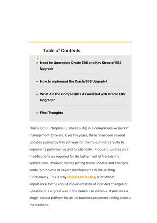 A Guide to Oracle EBS Testing.pdf | Web Development | Internet