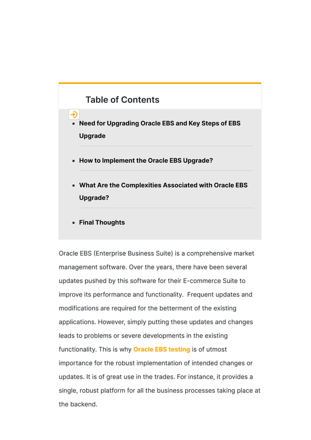 A Guide to Oracle EBS Testing.pdf | Web Development | Internet