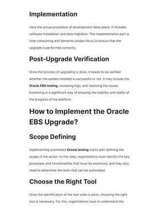 A Guide to Oracle EBS Testing.pdf | Web Development | Internet