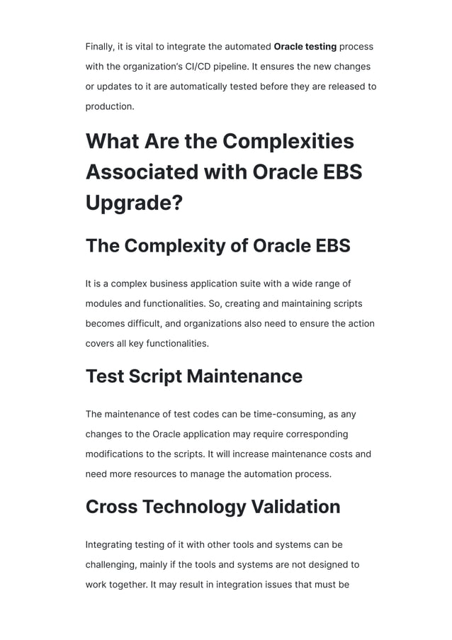 A Guide to Oracle EBS Testing.pdf | Web Development | Internet