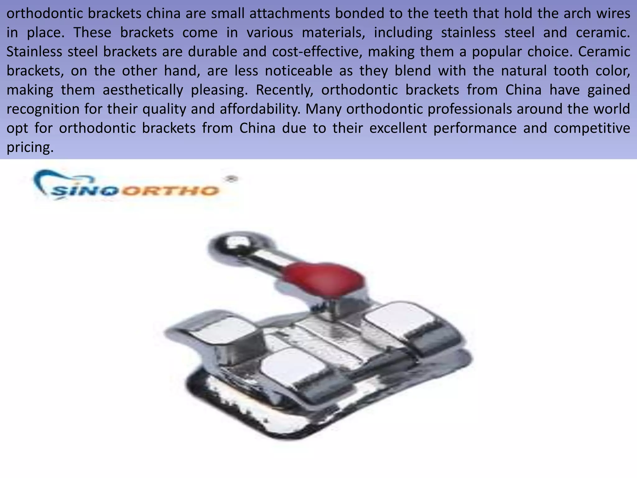 A GUIDE TO ORTHODONTIC FACEMASKS, ORTHO WAX, ORTHODONTIC BRACKETS, AND ARCH WIRES.pptx | Oral ...