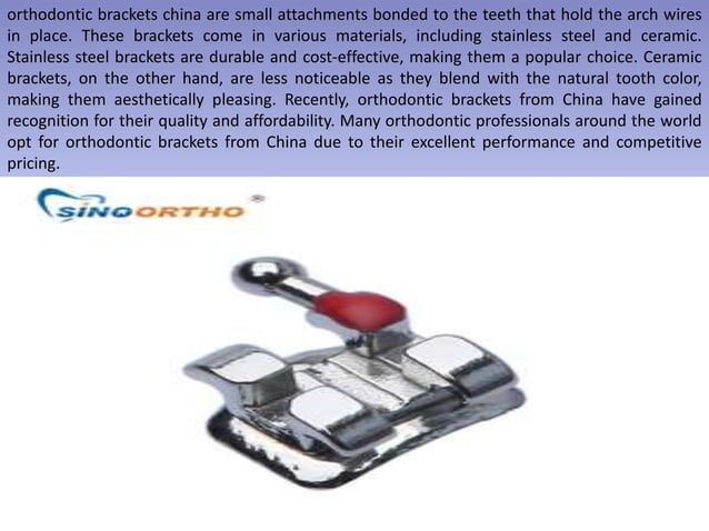 A GUIDE TO ORTHODONTIC FACEMASKS, ORTHO WAX, ORTHODONTIC BRACKETS, AND ...