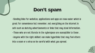 Netiquette: A Guide to our Cyber Community | PDF