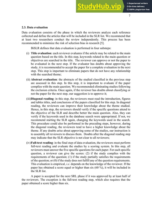 A Guide To Performing Systematic Literature Reviews In Bioinformatics Pdf