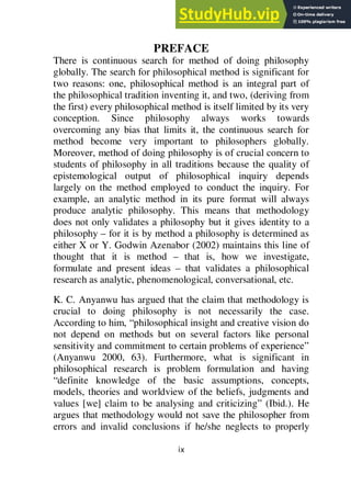 A Guide To Phil Res Abridge | PDF