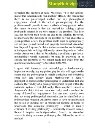 A Guide To Phil Res Abridge | PDF