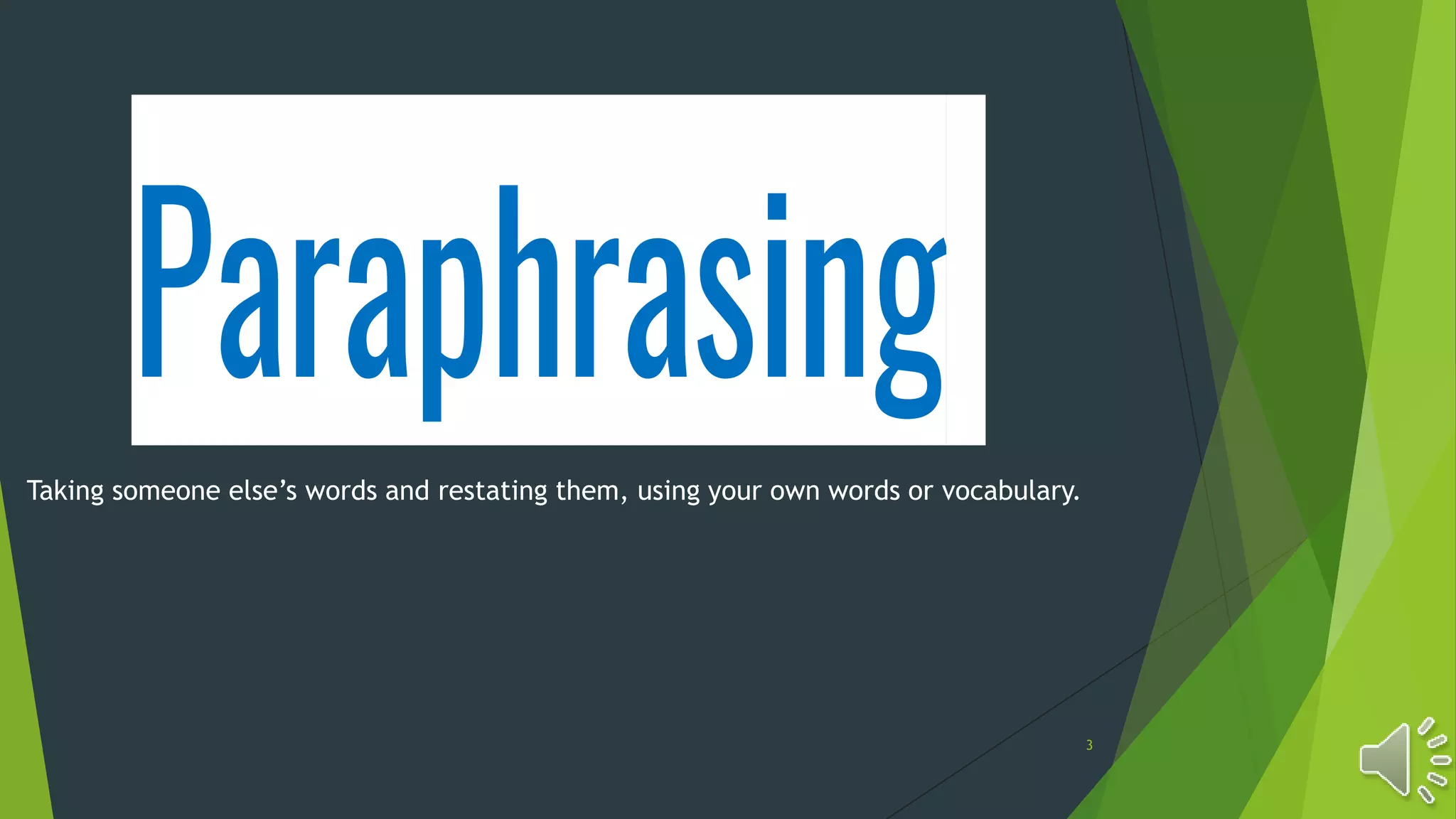 Academic Paper Pros | A Guide to Plagiarism and Paraphrasing | PPTX