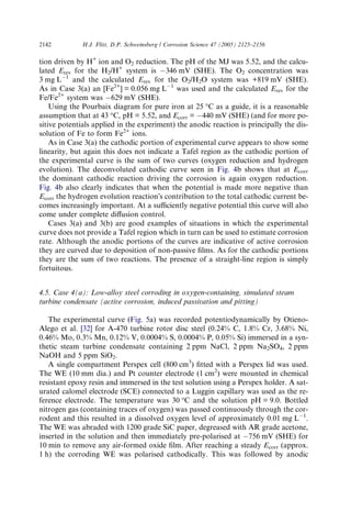 Polarisation curve interpretation | PDF