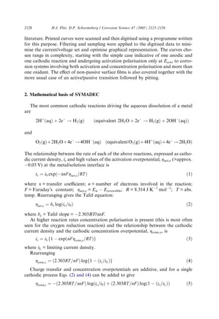 Polarisation curve interpretation | PDF