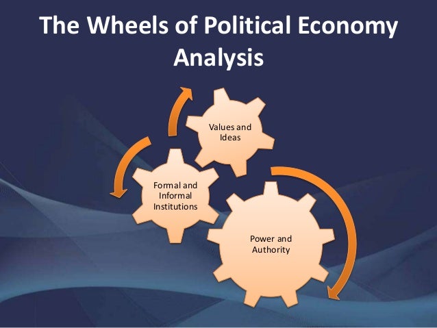 A Guide to Political Economy Analysis