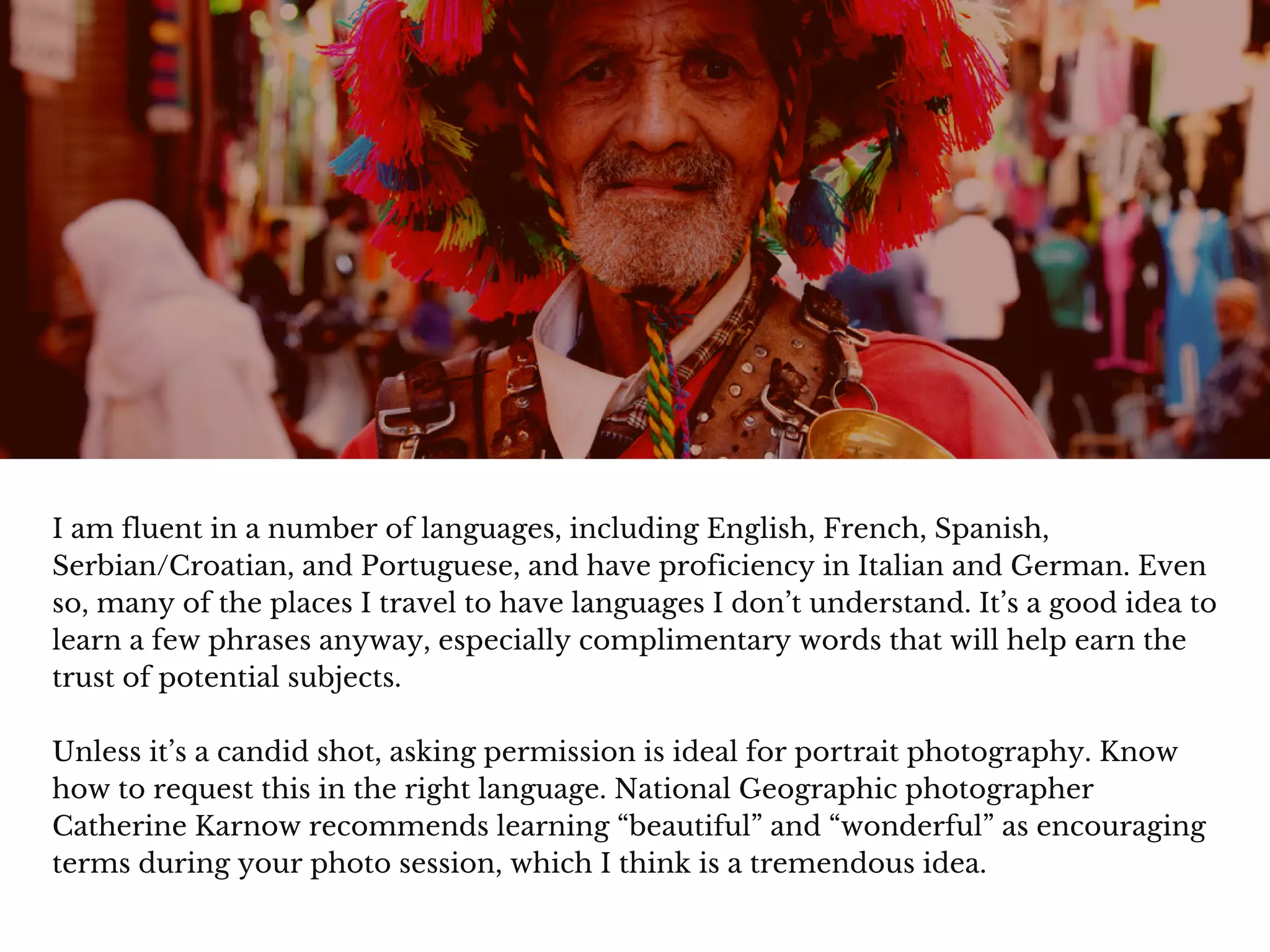 Marko Dimitrijevic's Guide to Portraiture in Foreign Countries | PPT