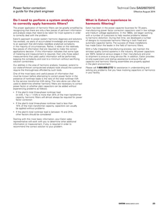 A guide to power factor correction for the plant engineer | PDF | Home ...