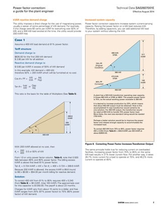 A guide to power factor correction for the plant engineer | PDF | Home ...