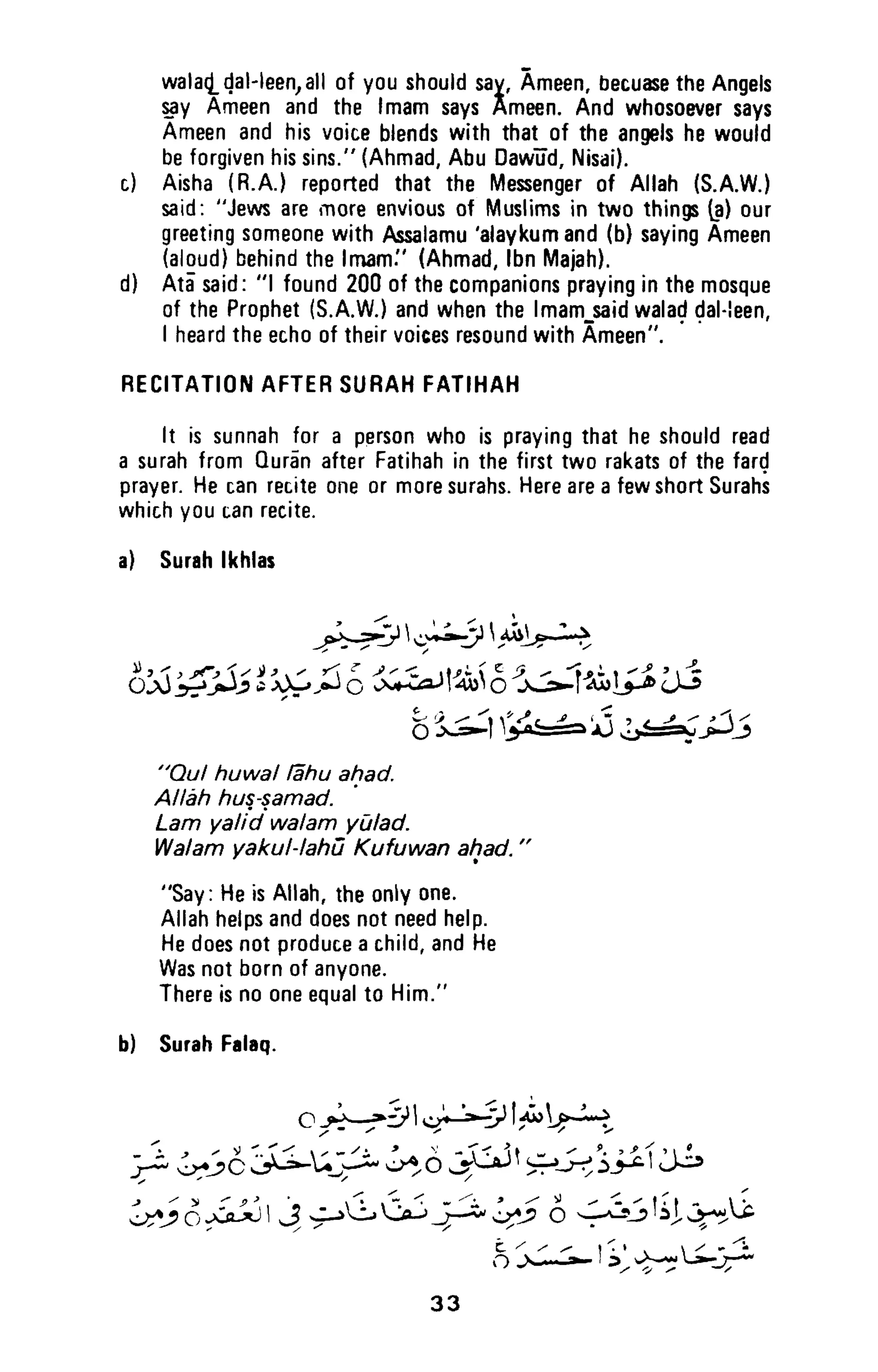 A guide to prayer in Islam | PDF
