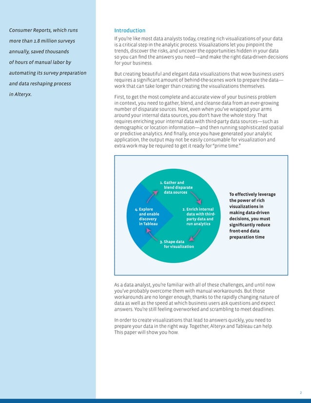 A guide to preparing your data for tableau | PDF | Information Services ...