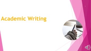 A Guide To Pros & Cons Of Academic Writing | PPT
