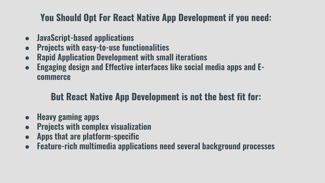 A Guide to React Native App Development | PPTX
