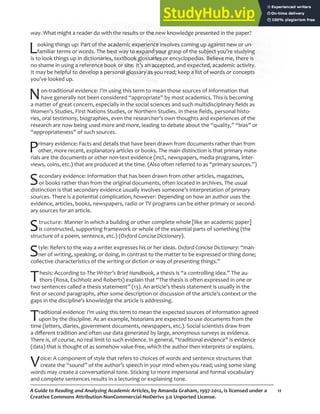 A Guide To Reading And Analysing Academic Articles | PDF