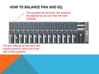 A guide to reason 7 | PPTX | Audio Production | Content Production