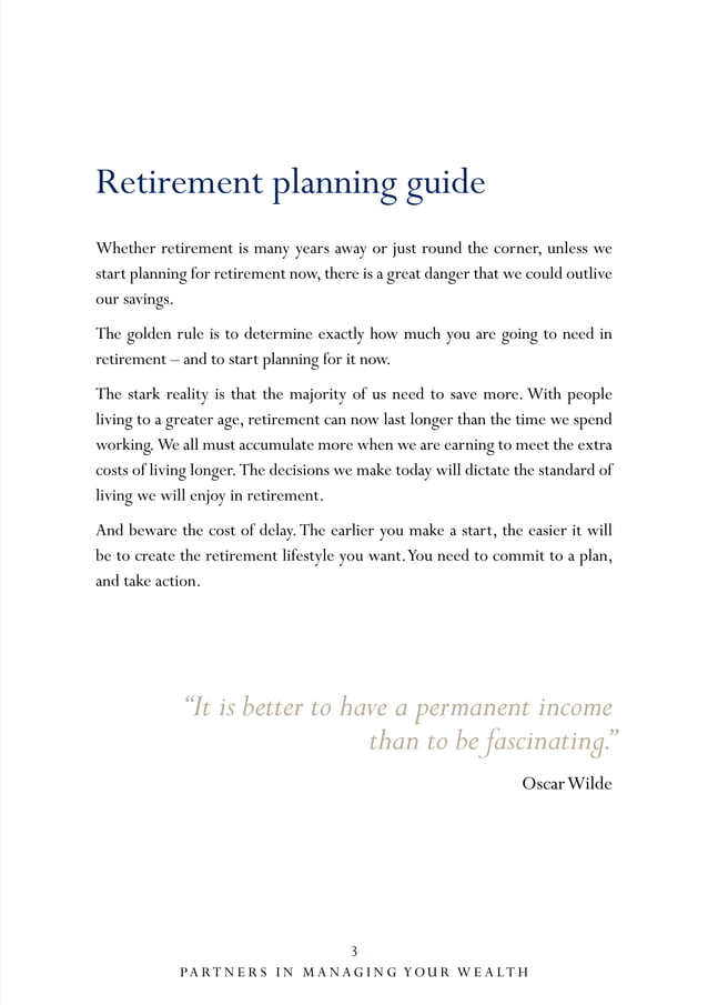 A guide to retirement planning | PDF