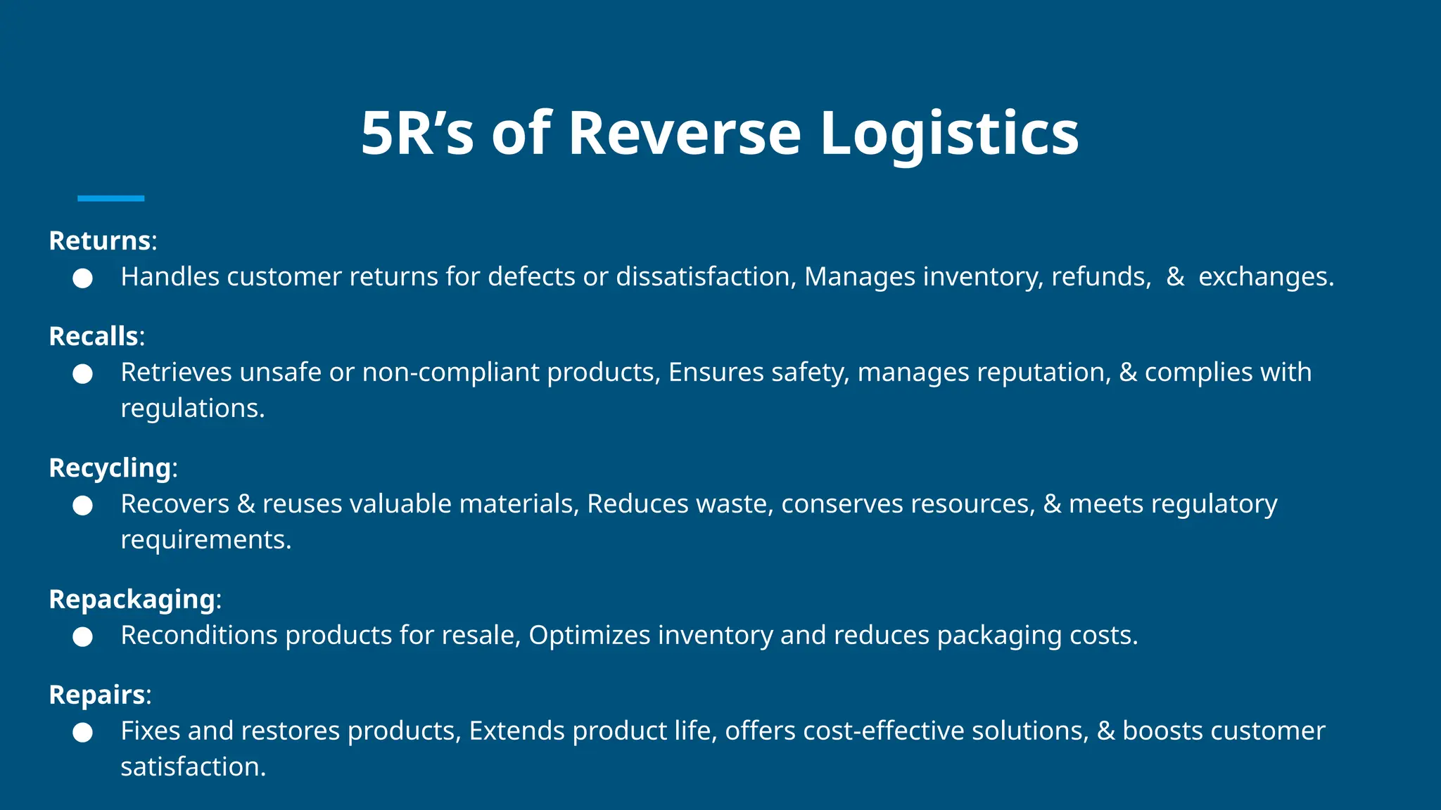 A comprehensive Guide to Reverse Logistics.pptx