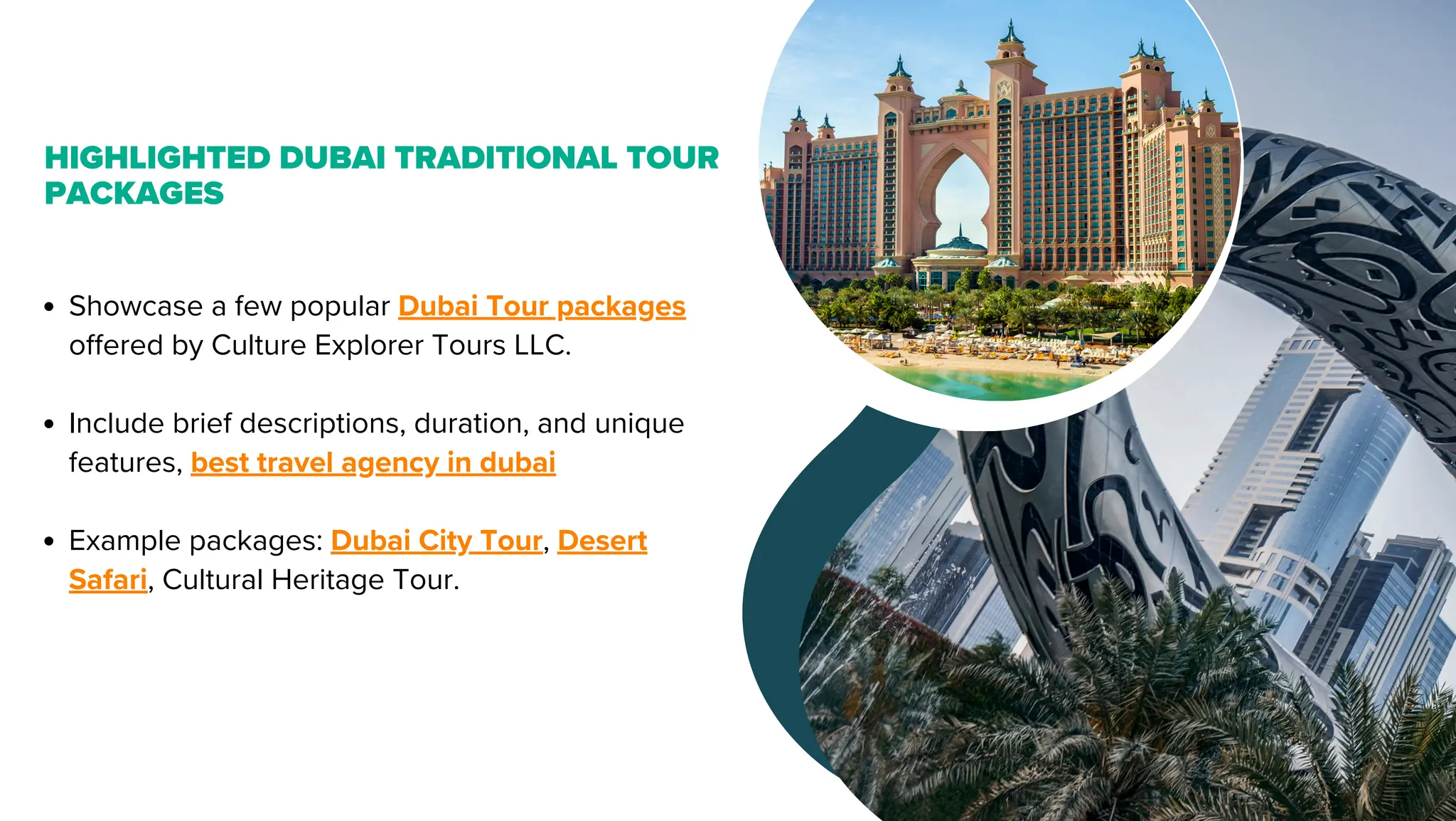 A Guide To Selecting The Best Dubai Traditional Tours. | PDF | Travel ...