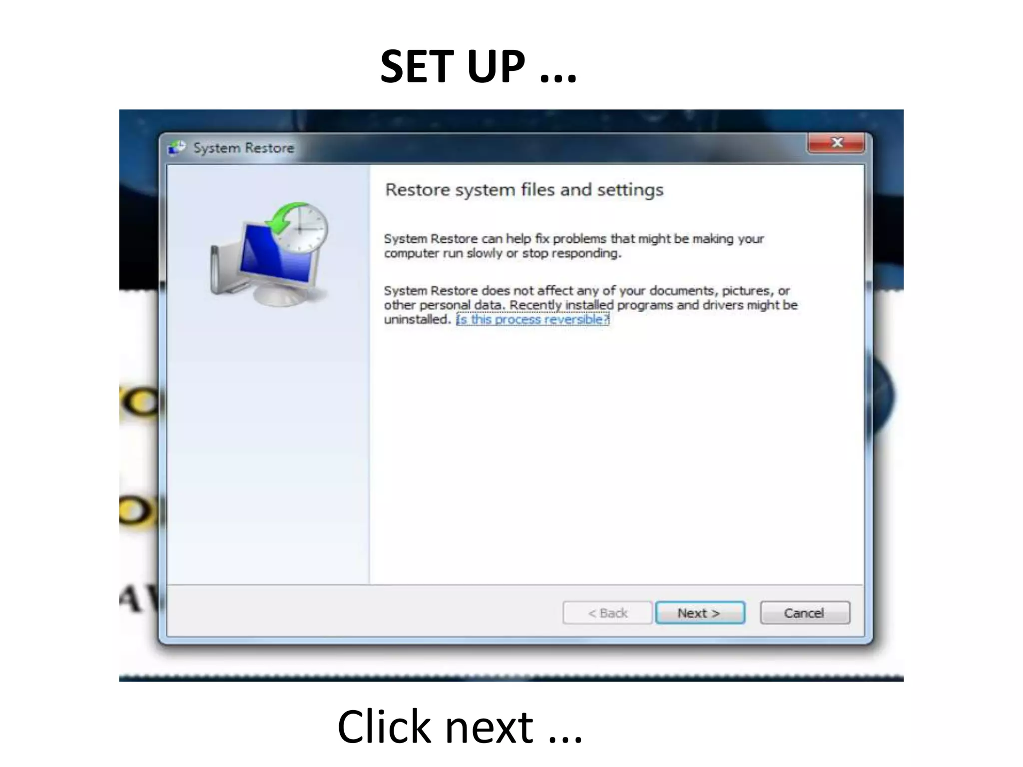 A Guide To System Restore | PPTX | Operating Systems | Computer ...