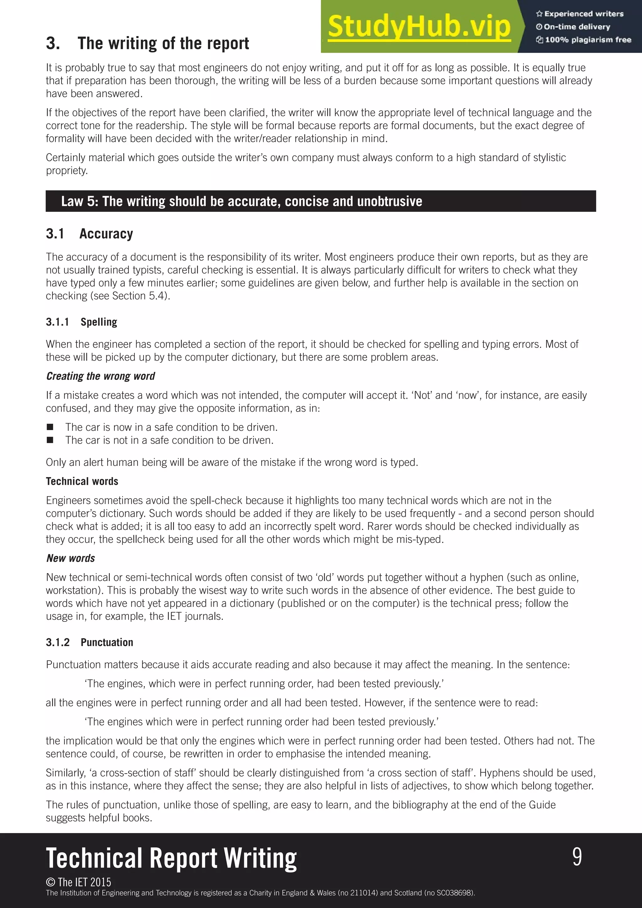 A Guide To Technical Report Writing Technical Report Writing | PDF